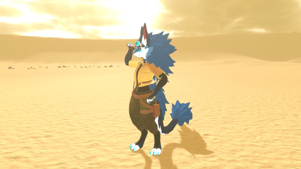 Novabeast Explorer Male [VRChat] - Pawlygon - BOOTH