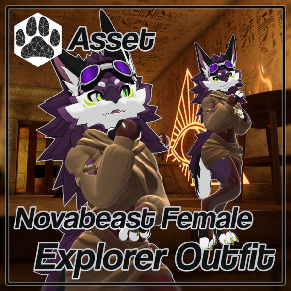 Novabeast Explorer Female [VRChat] - Pawlygon - BOOTH