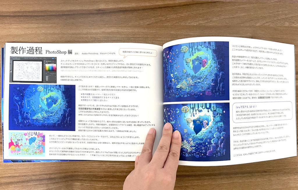 イラスト集「脳内探索」 asaha Illustration & Making book - asahaキャラクターショップ - BOOTH