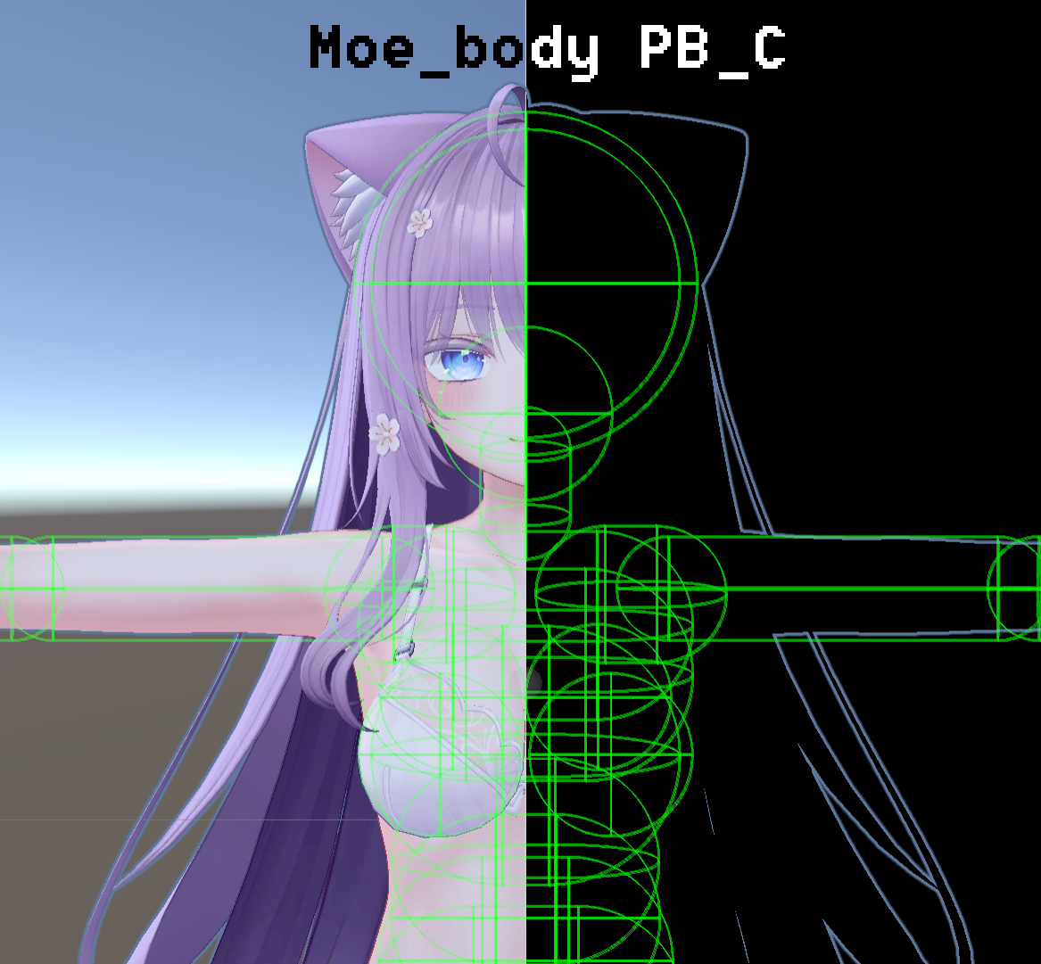 【萌 Moe對應】Moe_body PB_C - 記憶迴廊-十三區狹縫 - BOOTH