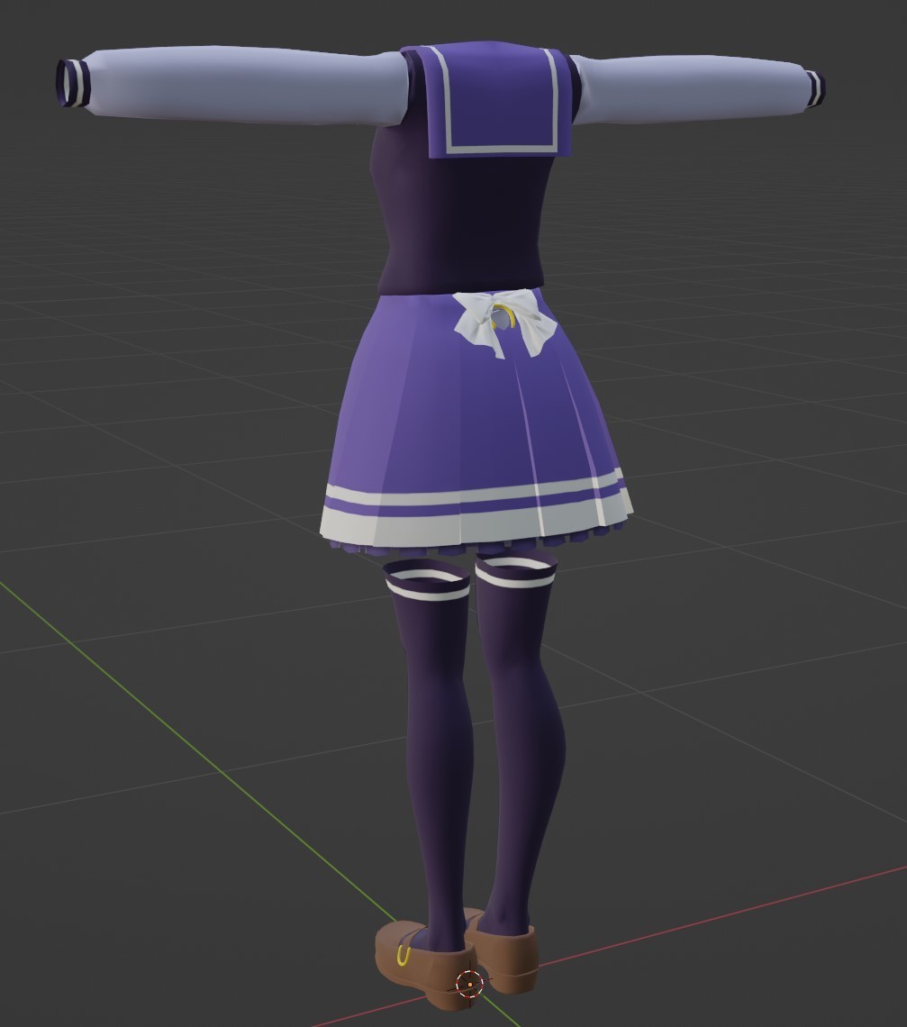 Uma Musume Pretty Derby Tracen Academy Summer & Winter Uniforms - ☆Desu ...