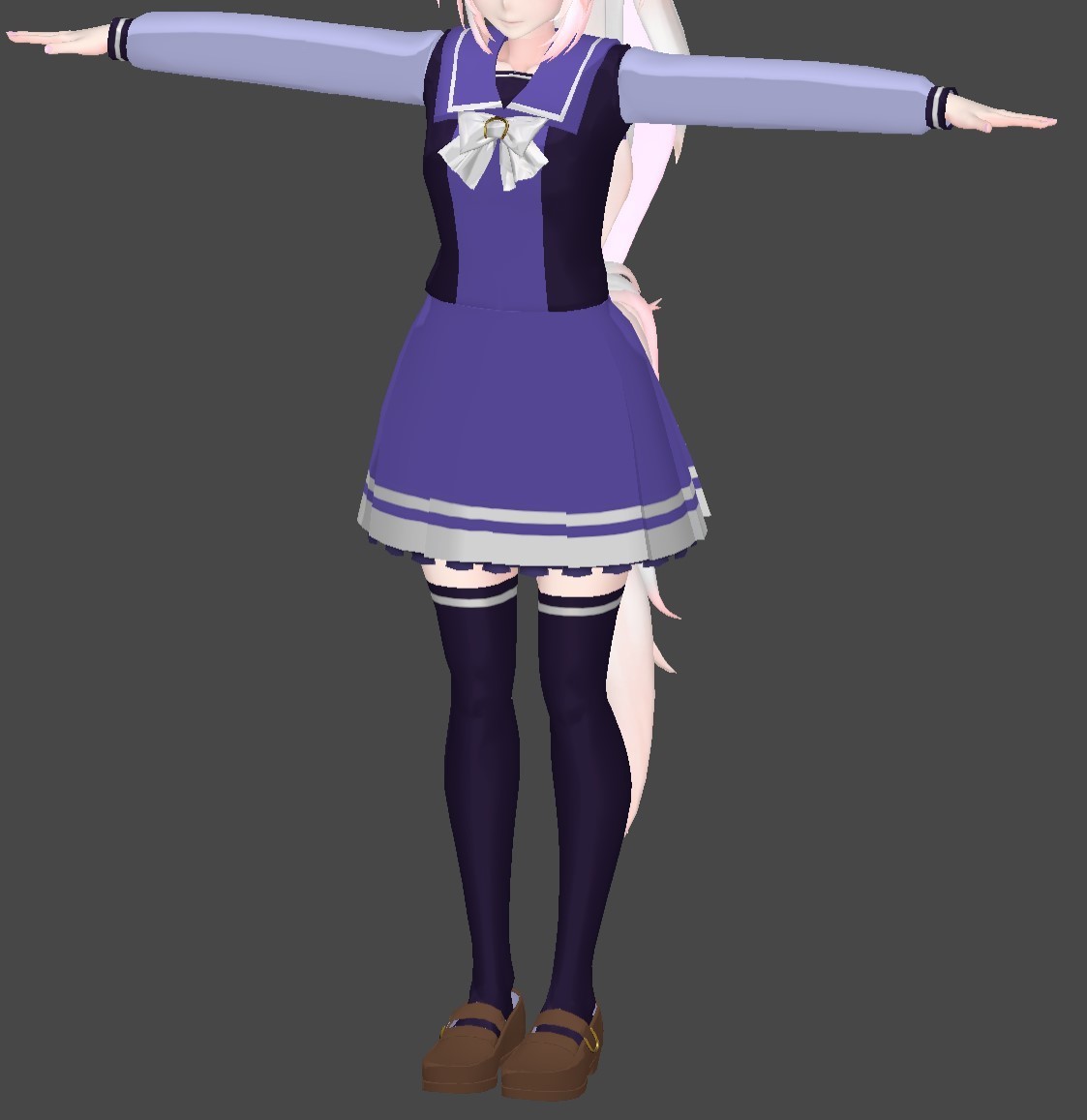 Uma Musume Pretty Derby Tracen Academy Summer & Winter Uniforms - ☆Desu ...