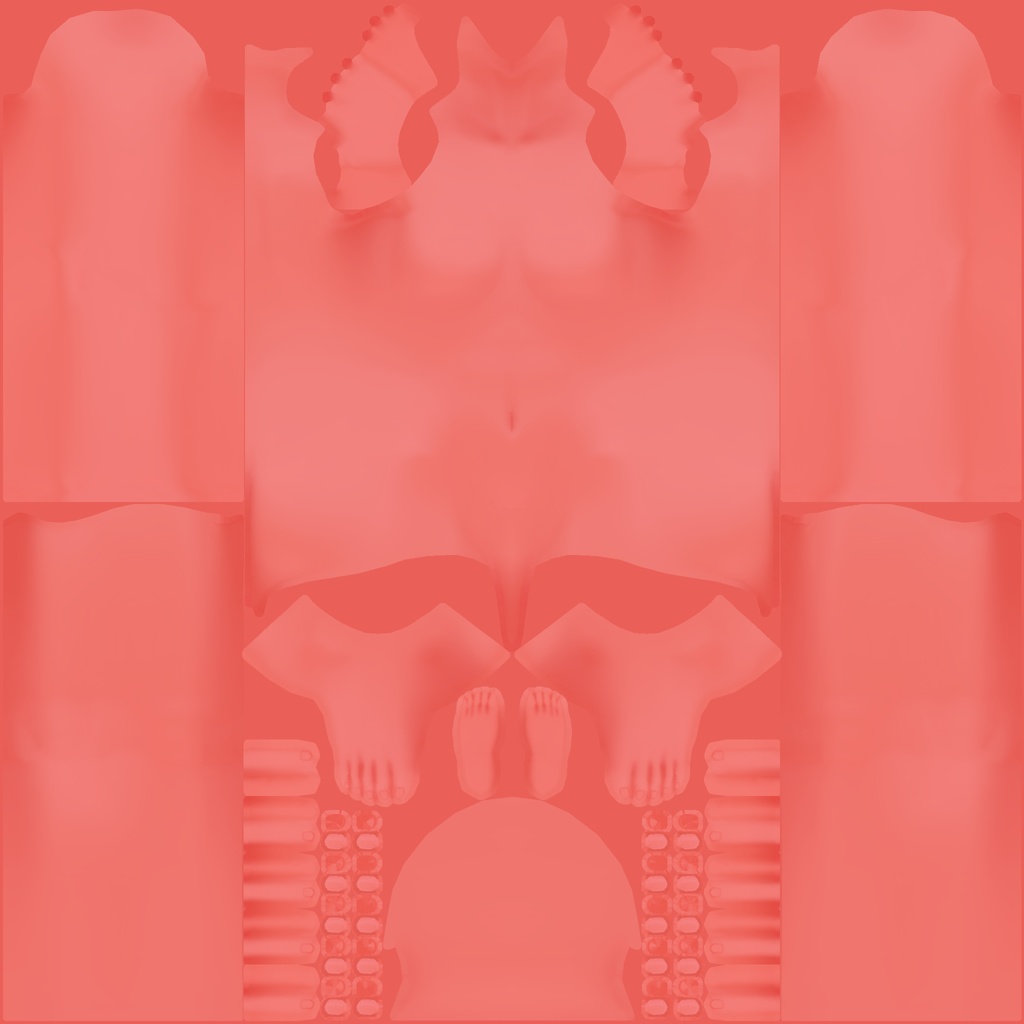 Vroid Female Demon Skin - River-Basset - BOOTH