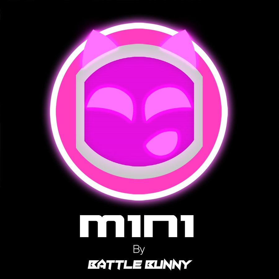 [Original 3D Model] M1N1 Cute Neko Bot Avatar - Battle Bunny Mods - BOOTH