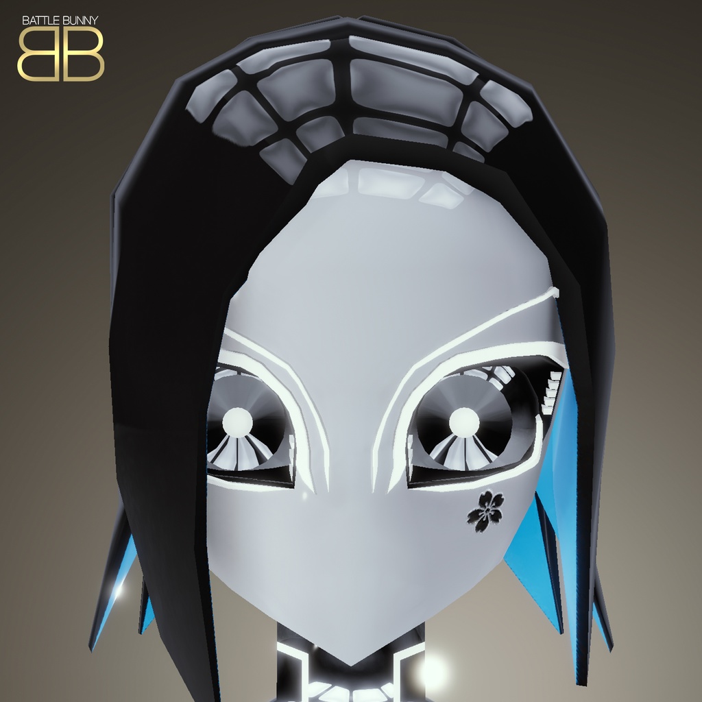 [Original 3D Model] BBTwo VRChat Avatar - Battle Bunny Mods - BOOTH