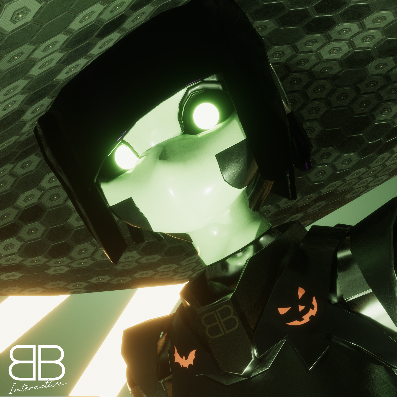 [Original 3D Model] CLARA Halloween Robot Girl VRChat Avatar FREE ...