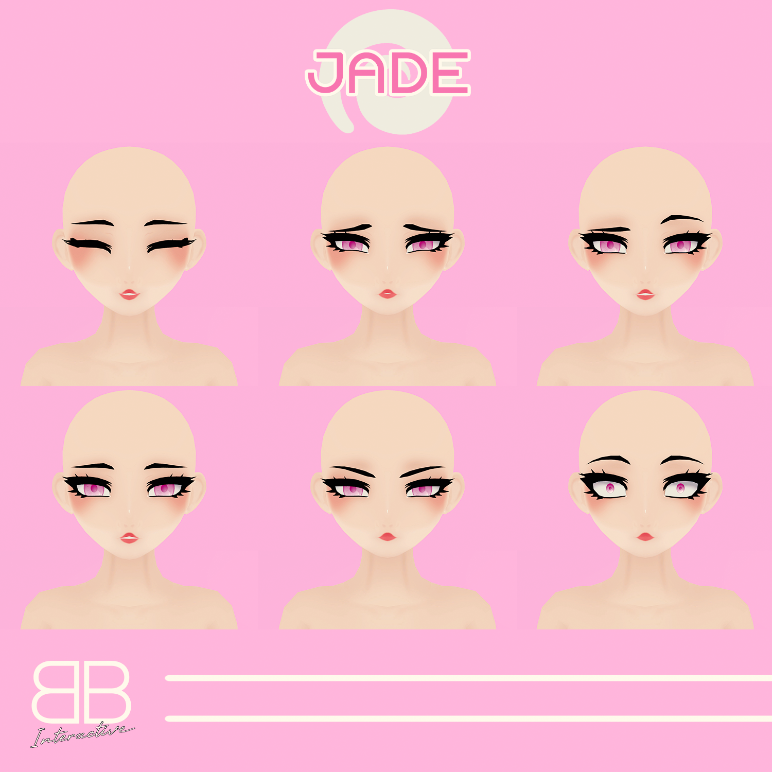 [Original 3D Model] Jade VRChat Female Base Model + Bunny Suit Avatar ...