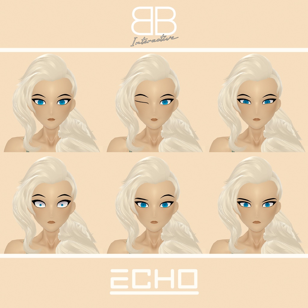 [Original 3D Model] ECHO Fit Muscular Female VRChat Base Model + Avatar ...