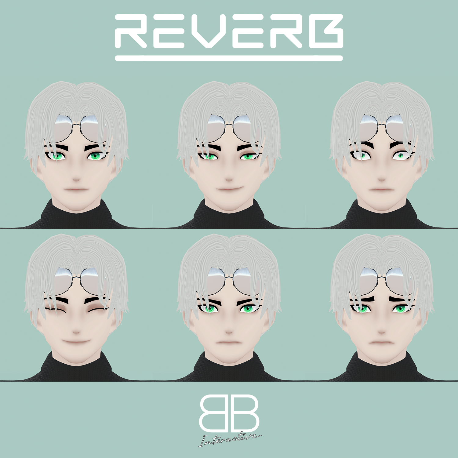 [Original 3D Model] REVERB Male VRChat Base Model + Avatar - Battle ...