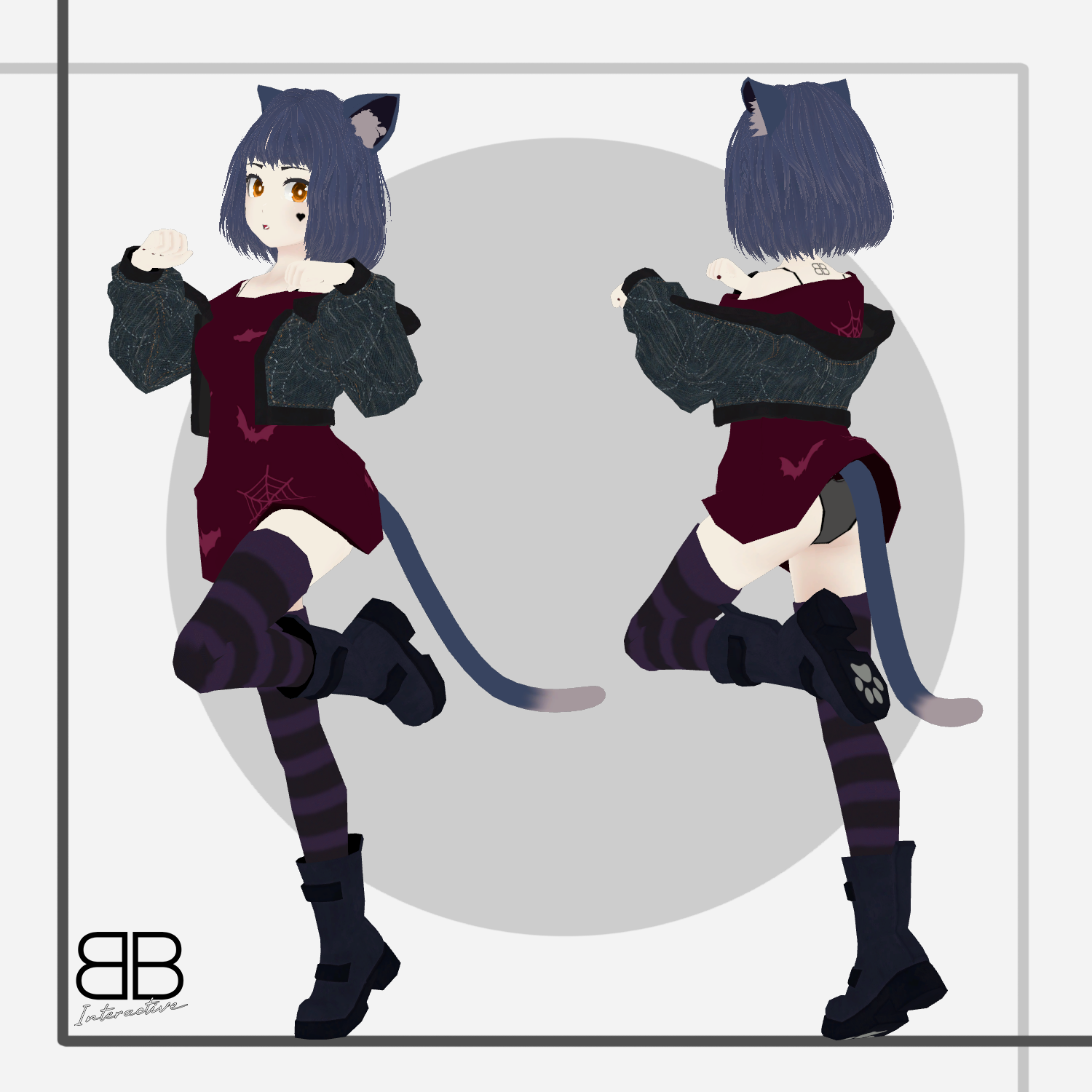 [Original 3D Model] IO Kemono VRChat Avatar Collection + Base Model ...