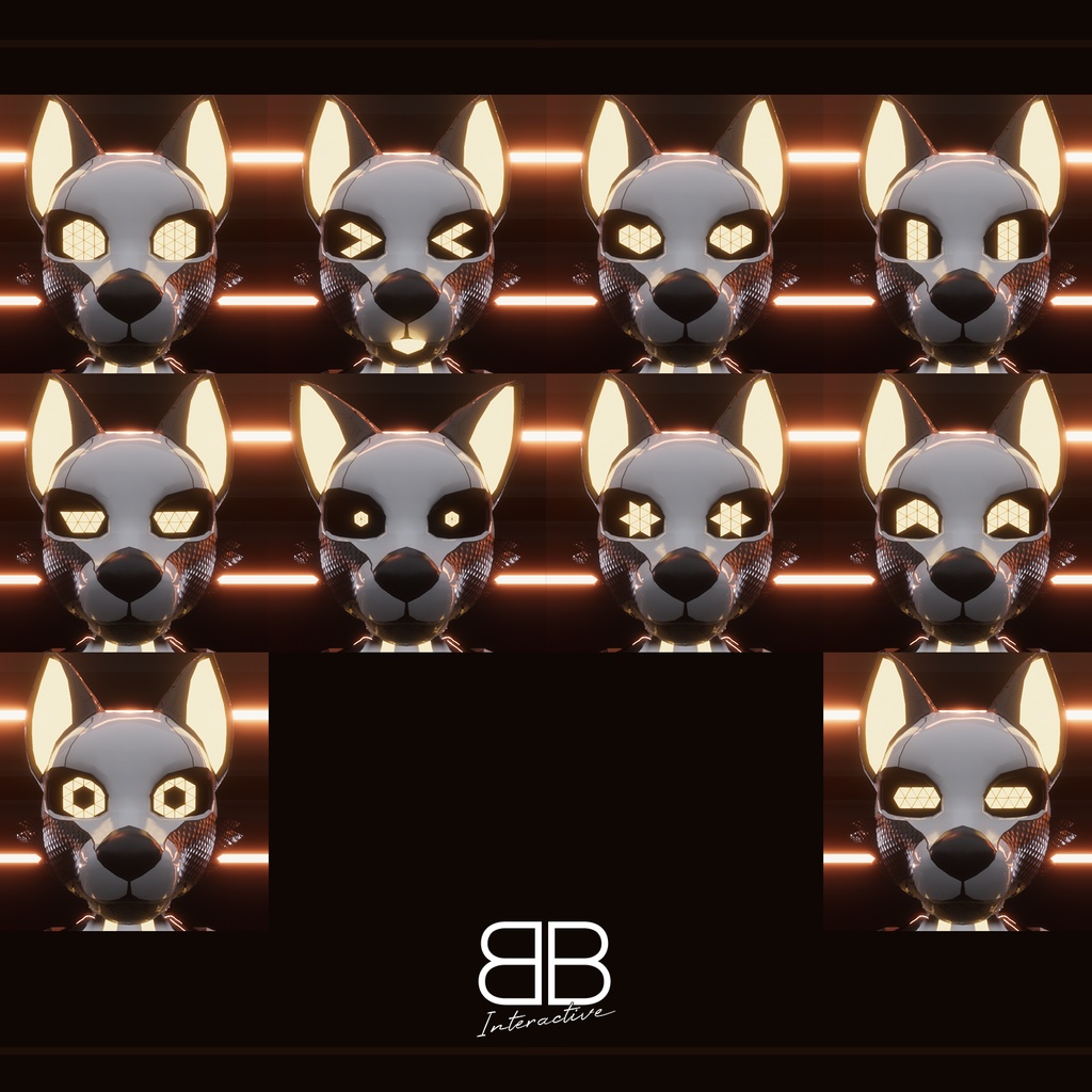 [Original 3D Model] K3MONO 8 in 1 VRChat Bases + Avatars || PC + Quest ...