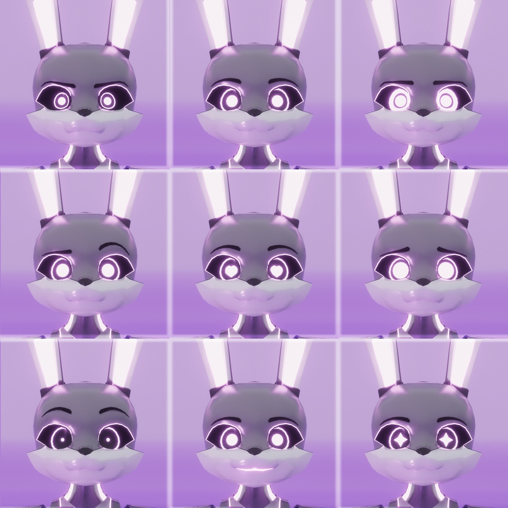 [Original 3D Model] USAGI VRChat Base + Avatars || PC + Quest - Battle ...