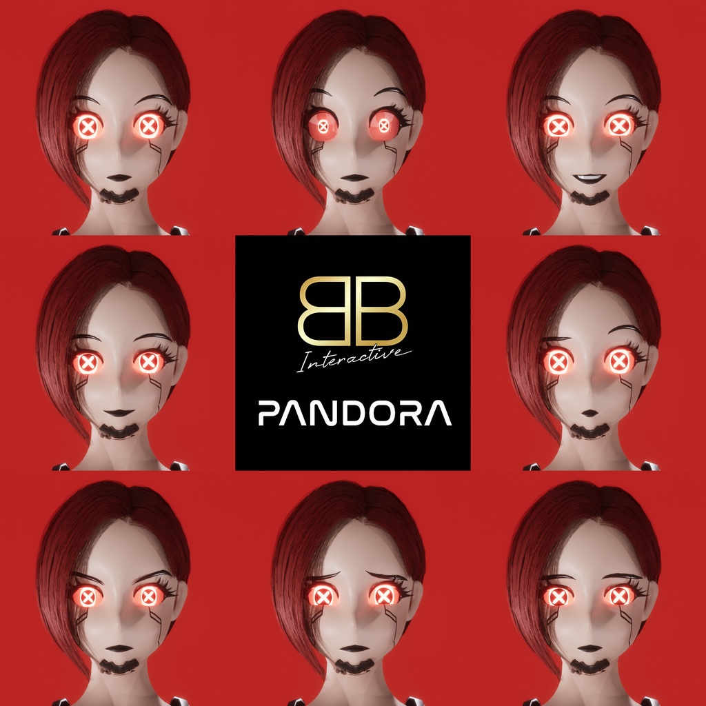 [Original 3D Model] Pandora Avatar for VRChat - Battle Bunny Mods - BOOTH