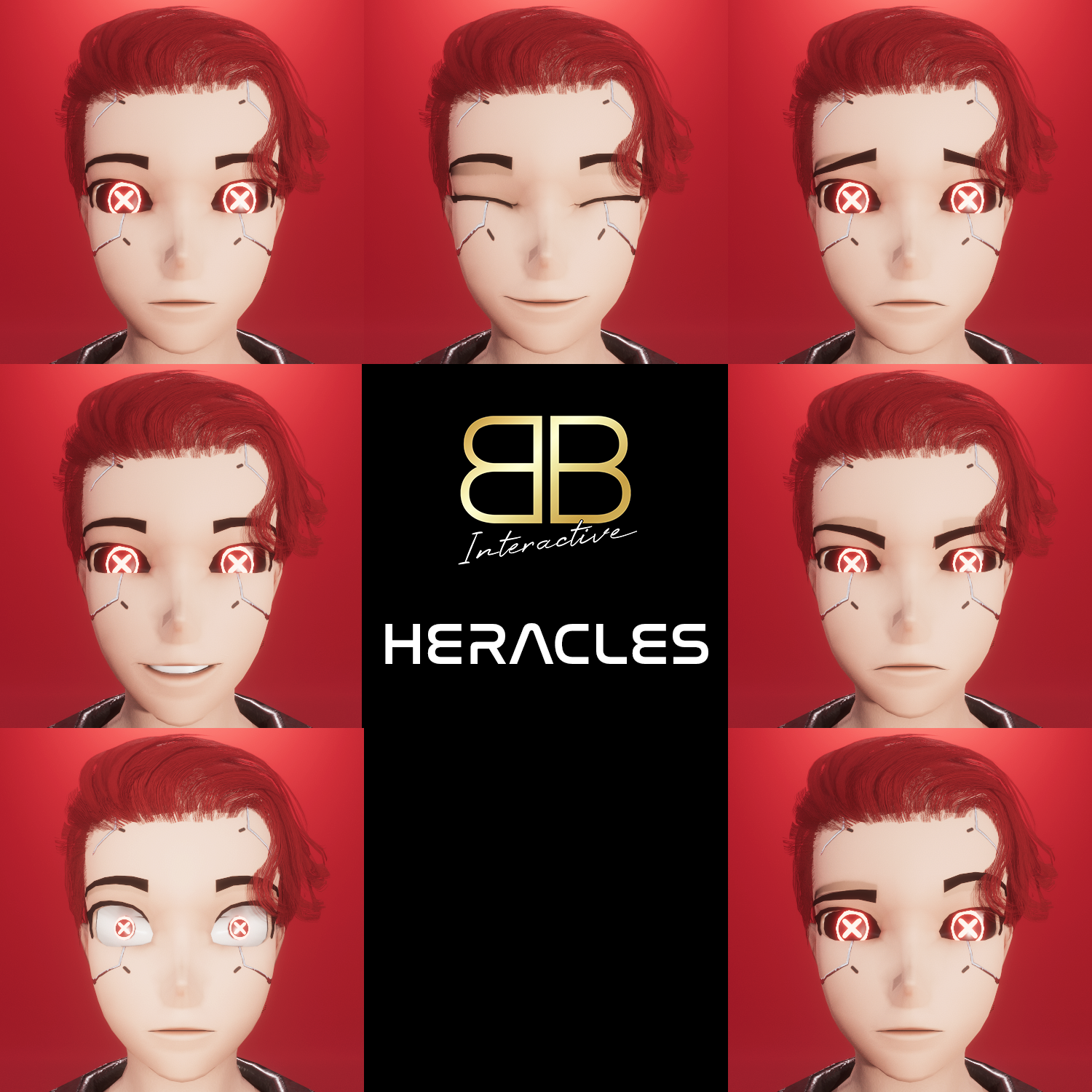 [Original 3D Model] Heracles Avatar for VRChat - Battle Bunny Mods - BOOTH