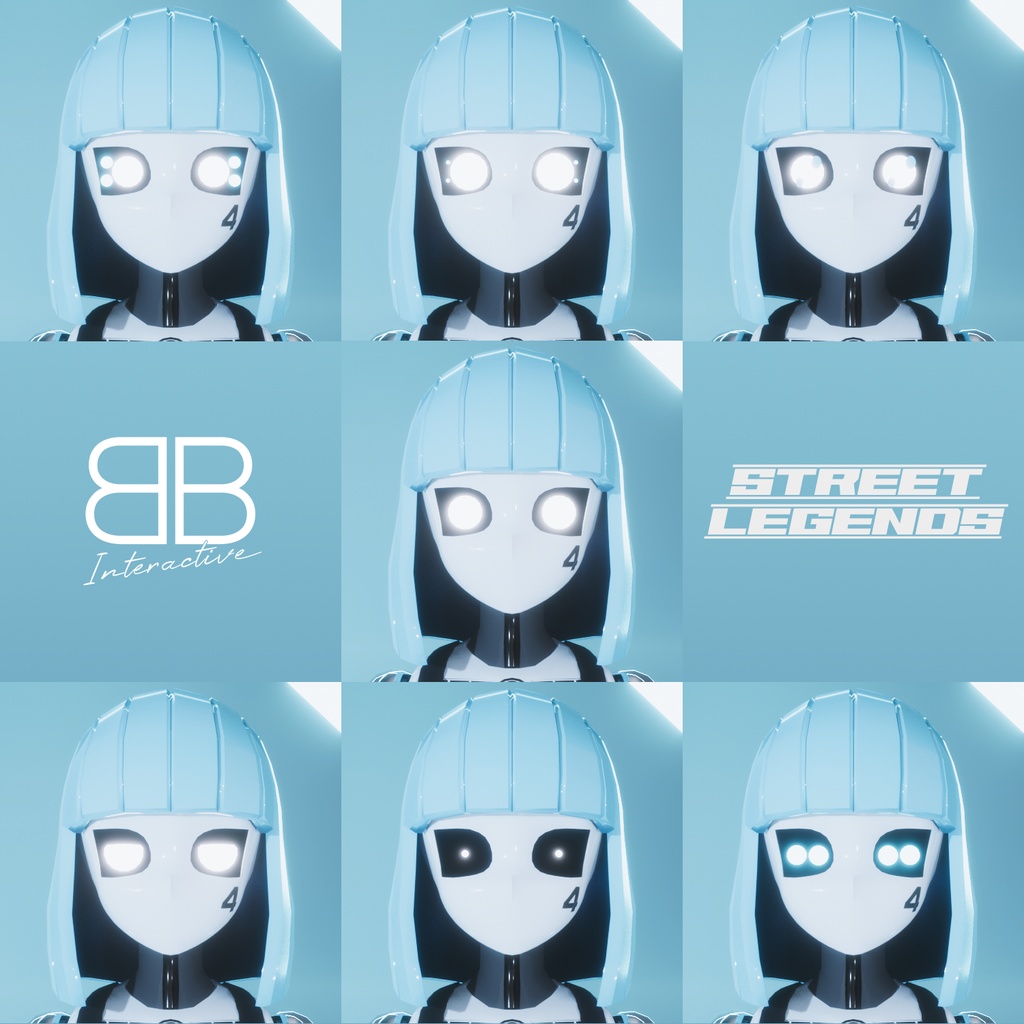 [Original 3D Model] Street Legends Jessie VRChat Avatar - Battle Bunny ...