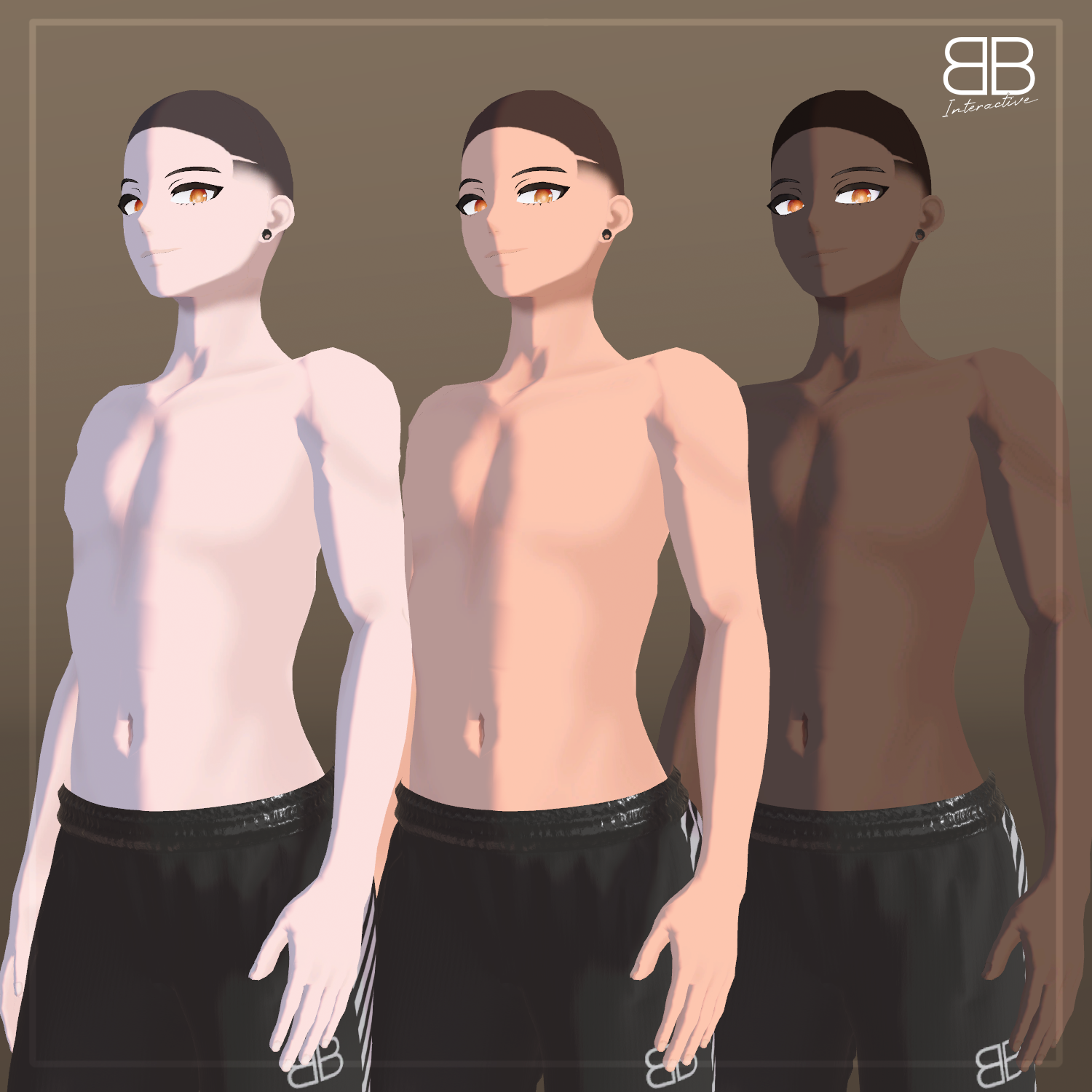 [Original 3D Model] ERIN Male VRChat Base Model + Avatar [PC + QUEST ...