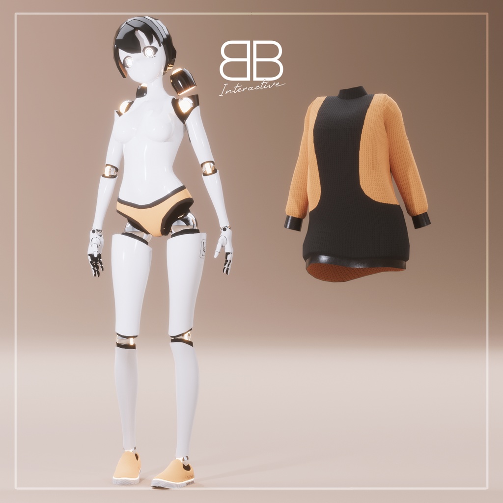 [Original 3D Model] Street Legends Fortuna VRChat Avatar - Battle Bunny ...