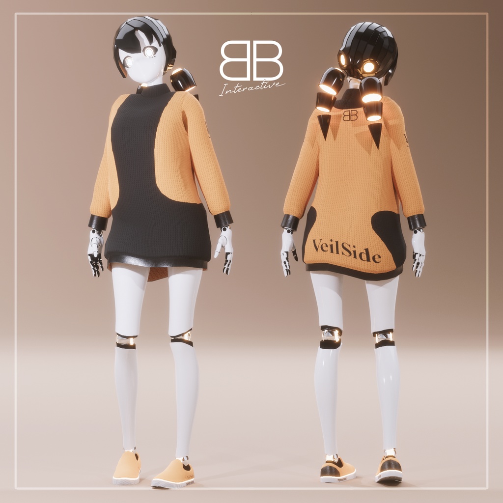 [Original 3D Model] Street Legends Fortuna VRChat Avatar - Battle Bunny ...