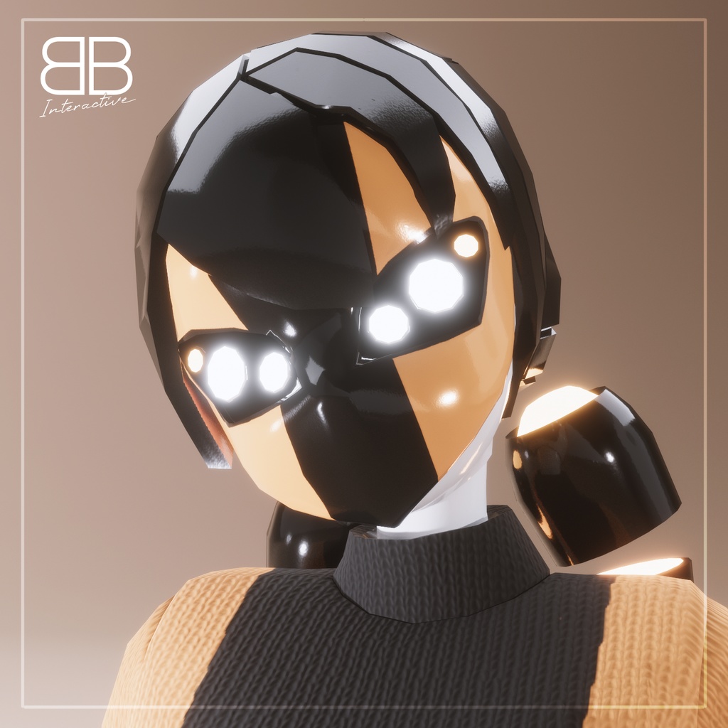 [Original 3D Model] Street Legends Fortuna VRChat Avatar - Battle Bunny ...