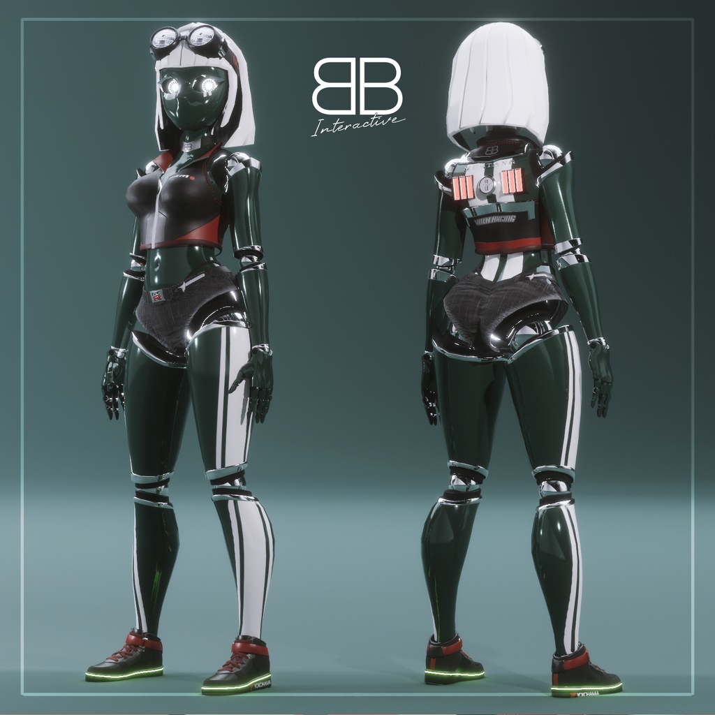 [Original 3D Model] Street Legends FFTD VRChat Avatar Bundle full Pack ...