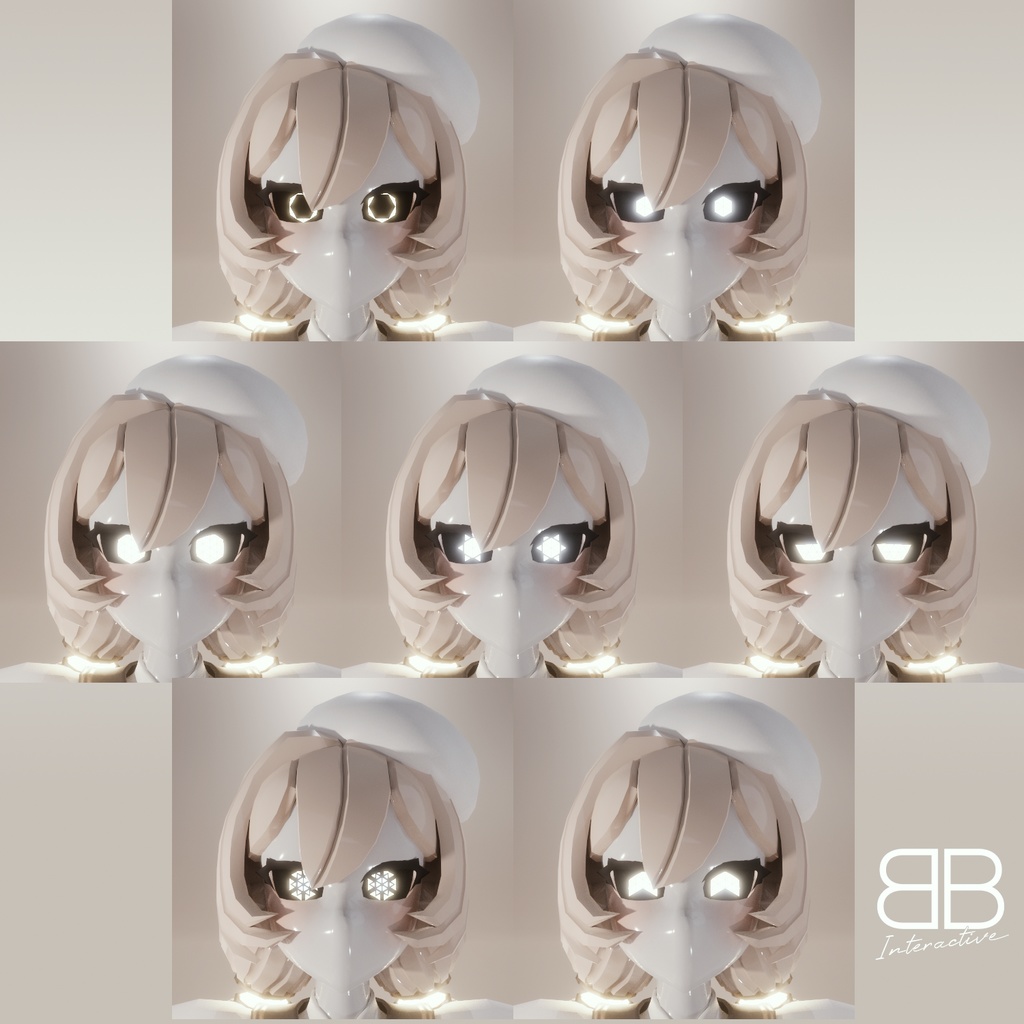 [Original 3D Model] NK Mecha Bready Avatar for VRChat - Battle Bunny ...