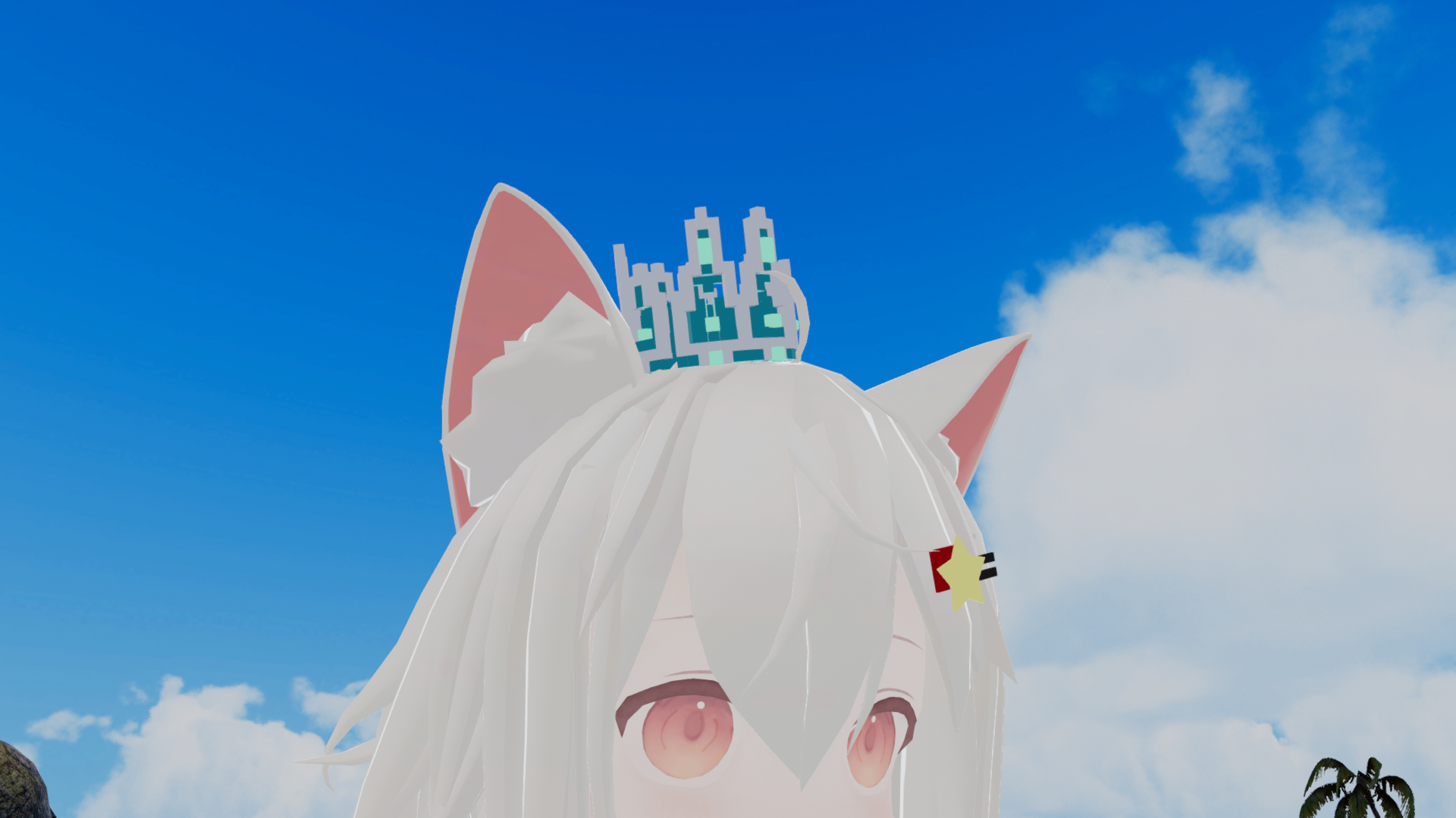 【VRChat想定】氷の王冠 / Voxel Ice Crown - KARA - BOOTH