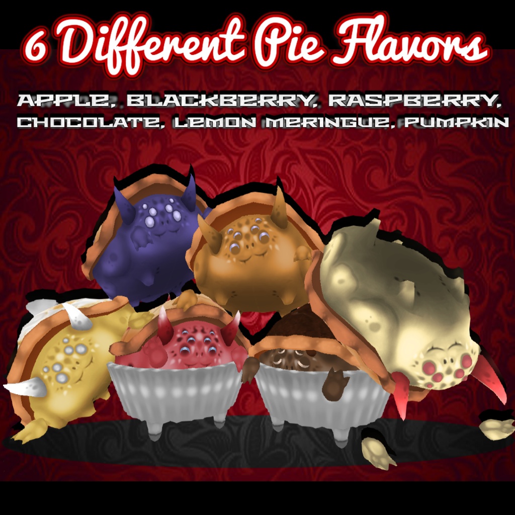 Pie Mimic [3D Model] - ChaoticFlipSide - BOOTH