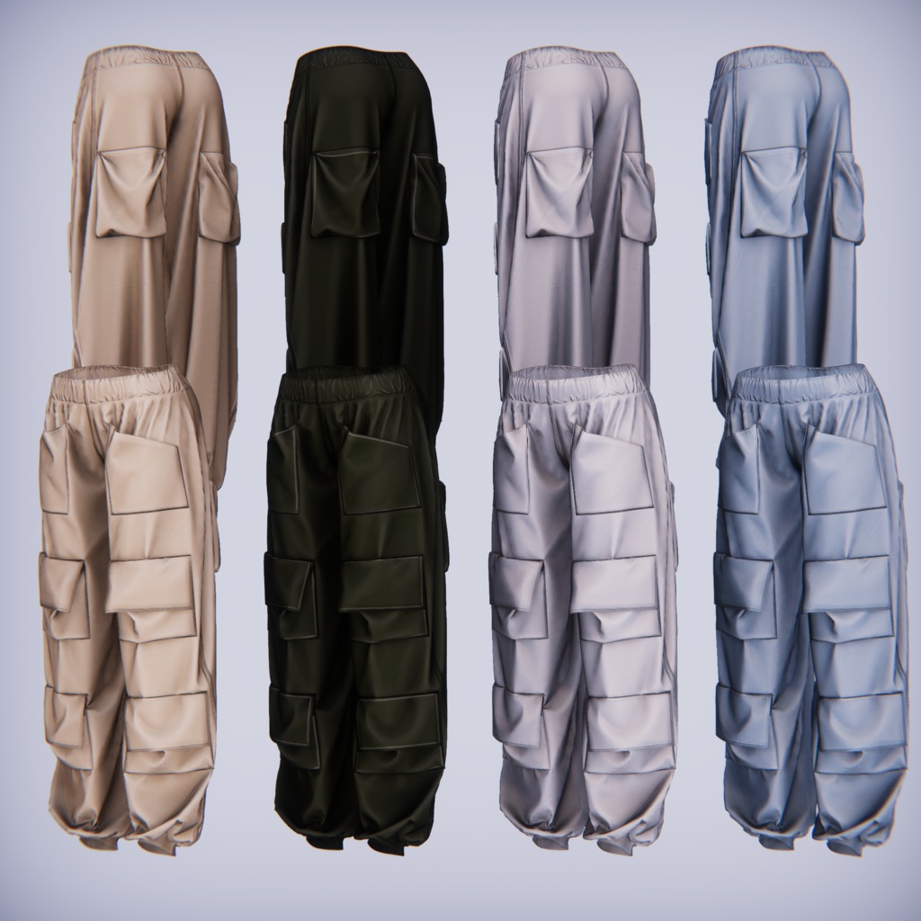 [Shinra - 森羅] Baggy cargo pants - Corner.22 - BOOTH