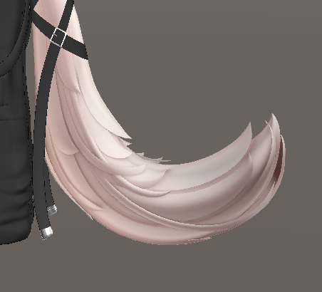 真央尻尾テクスチャグラデーション【真央-mao-対応/無料】 - uvrc - BOOTH