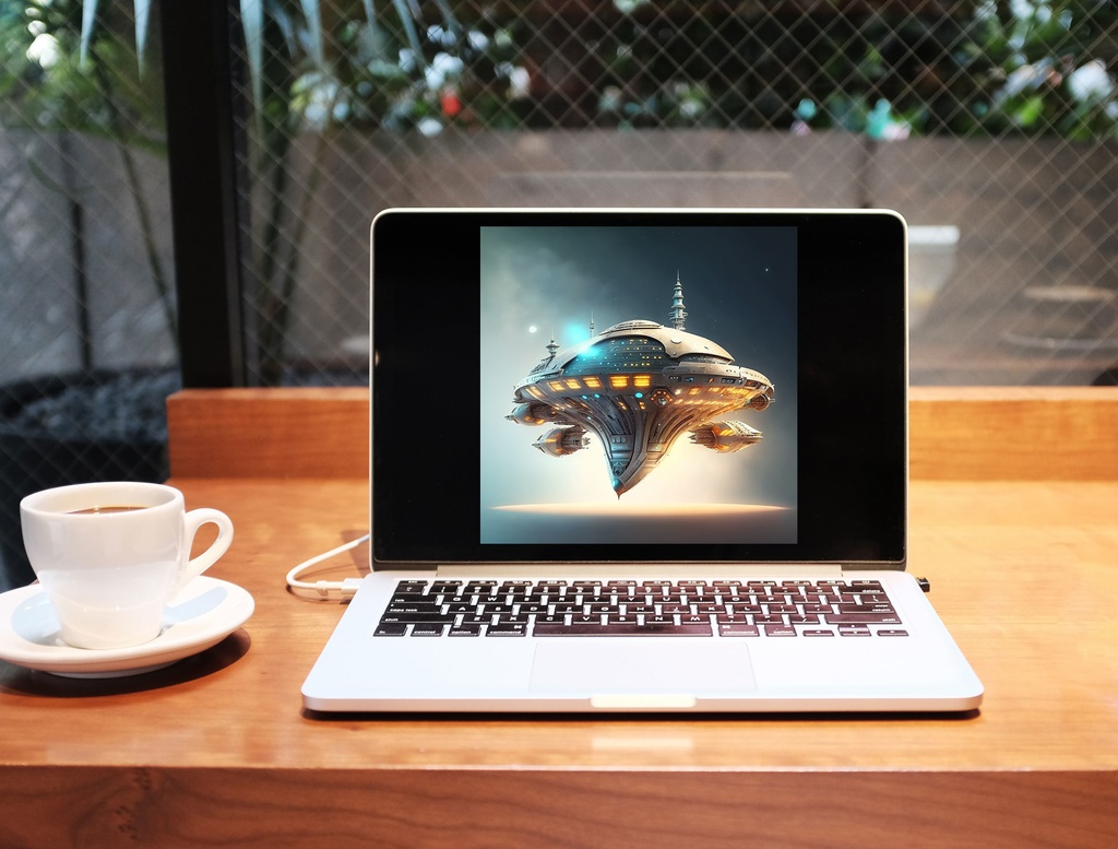 UFO 宇宙 宇宙船 イラスト アート（デジタルコンテンツ ダウンロード販売） - Infinity_Dreamer - BOOTH