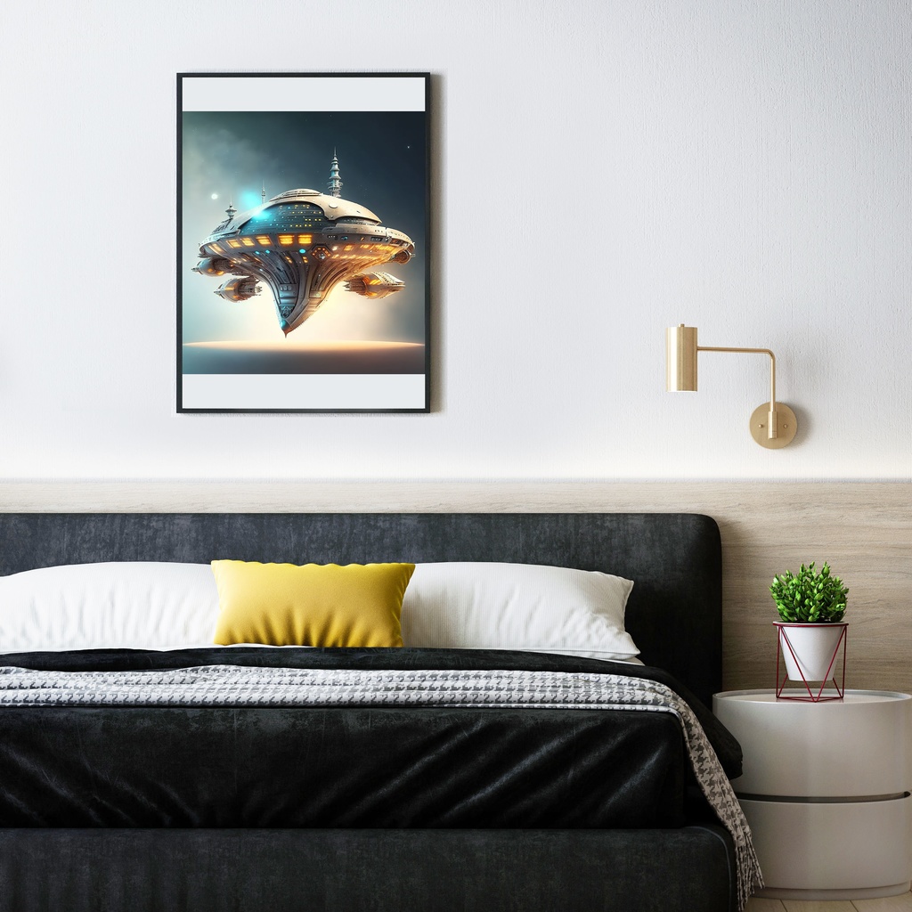 UFO 宇宙 宇宙船 イラスト アート（デジタルコンテンツ ダウンロード販売） - Infinity_Dreamer - BOOTH