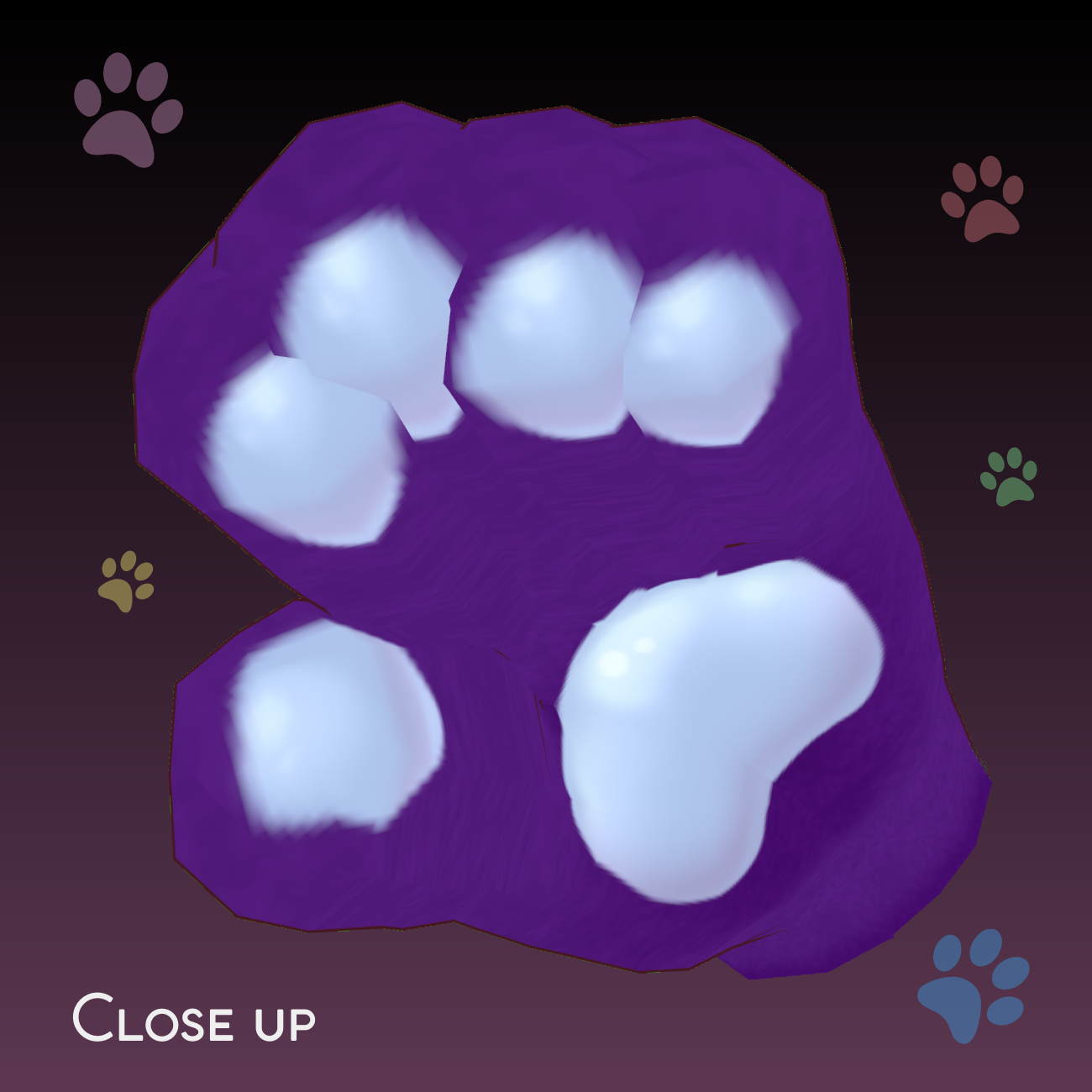 【VRoid Stable Ver】 Cat Paws Texture Set - LUK4 - BOOTH