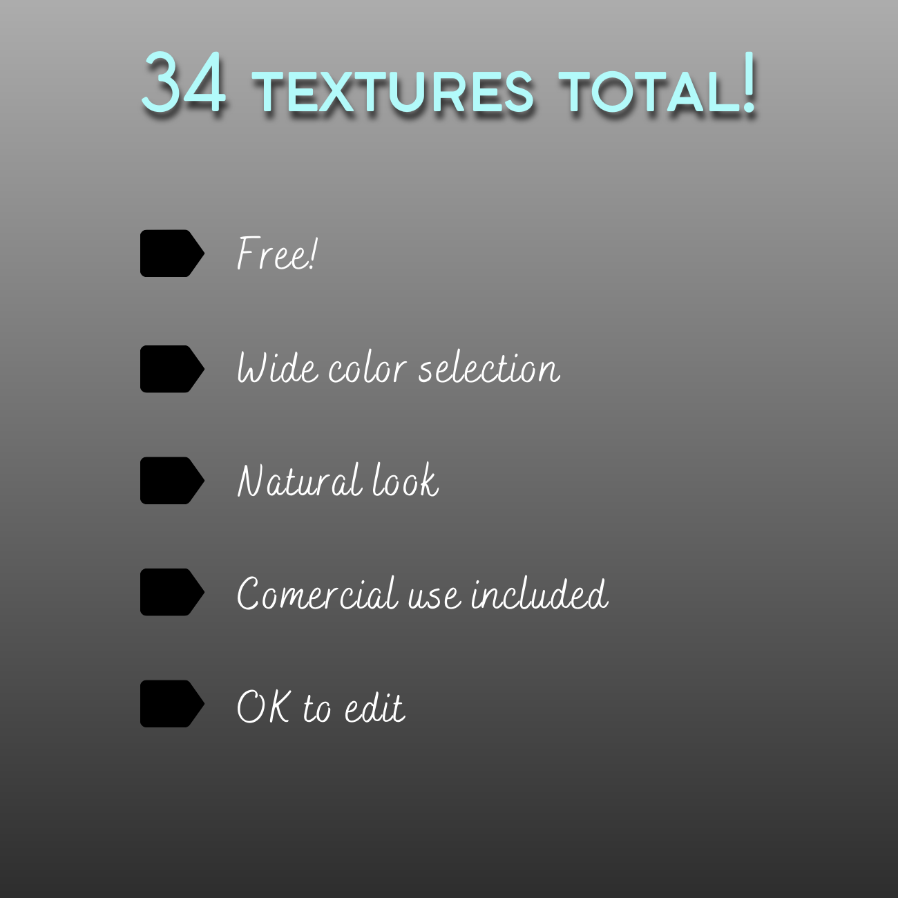 【VRoid Stable Ver】 Skin colors semi-realistic body texture set FREE ...