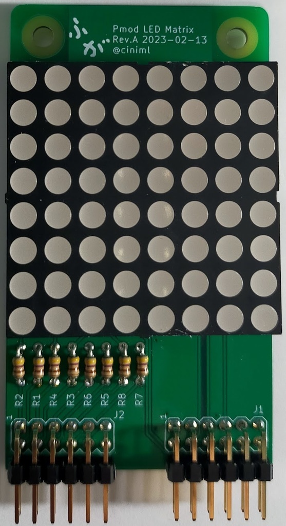 [基板のみ] Pmod LEDマトリクス モジュール - fugafuga - BOOTH