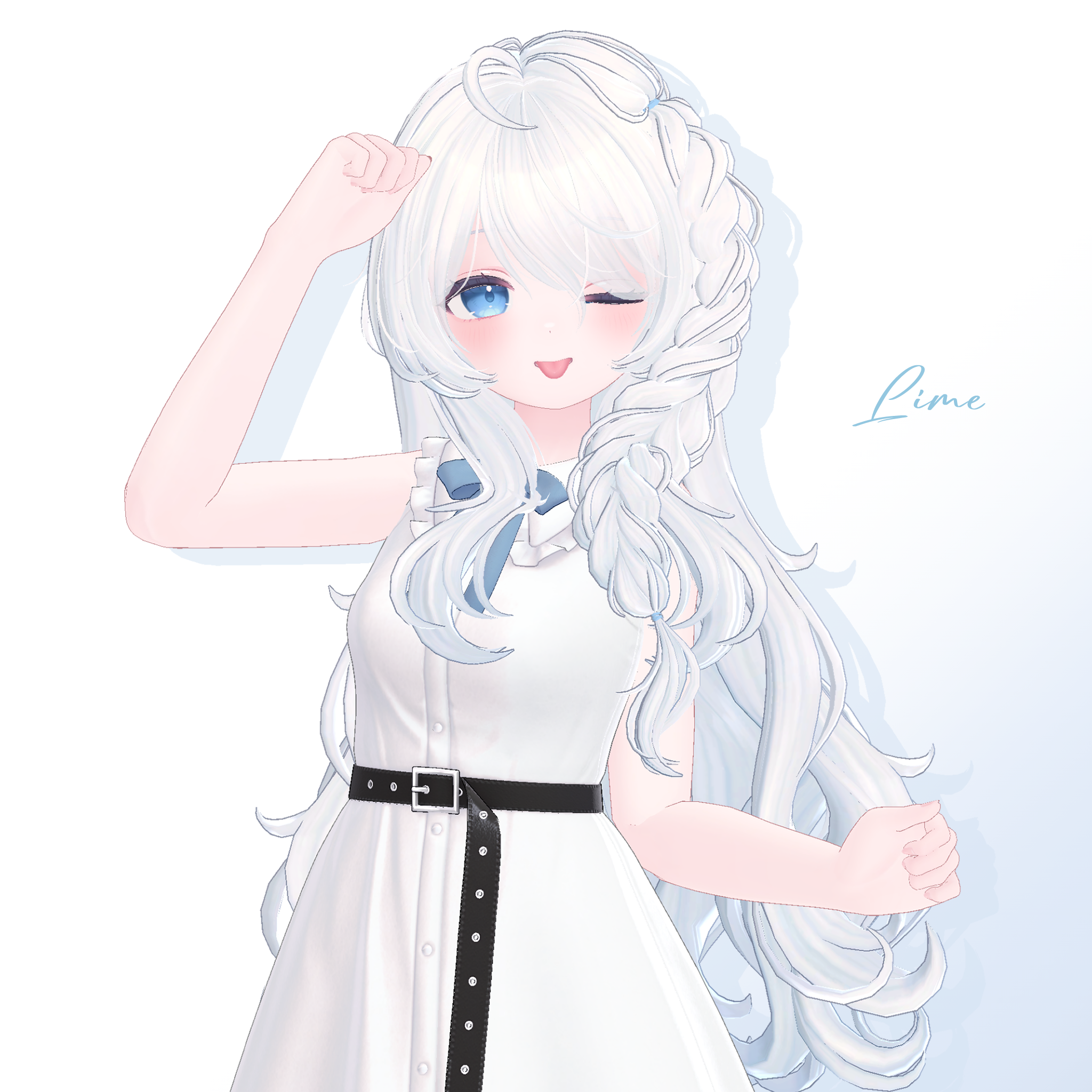 Lovesick Hair【8アバター対応/VRC Hair】 - NookNook〈ﾇｰｸﾇｯｸ〉 - BOOTH