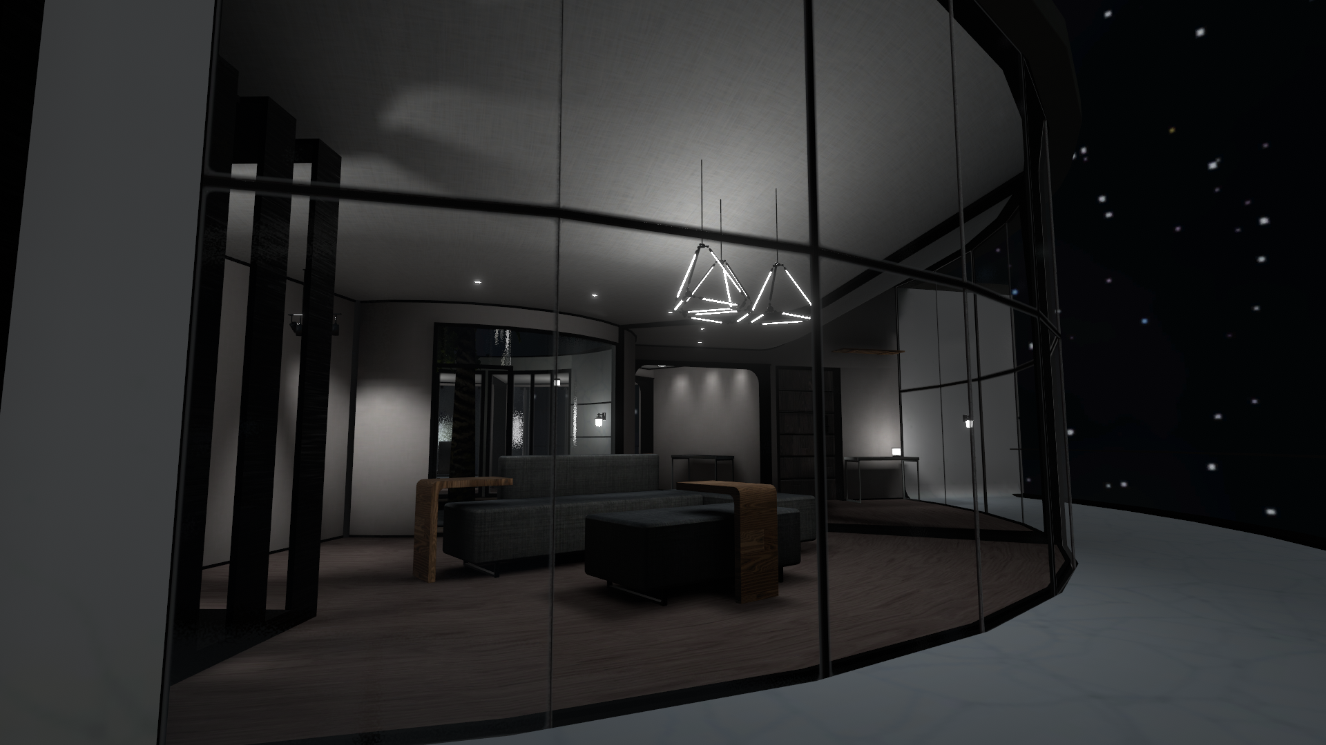 VRChat向け「the Roundhouse」 - Asti interior アステリア - BOOTH