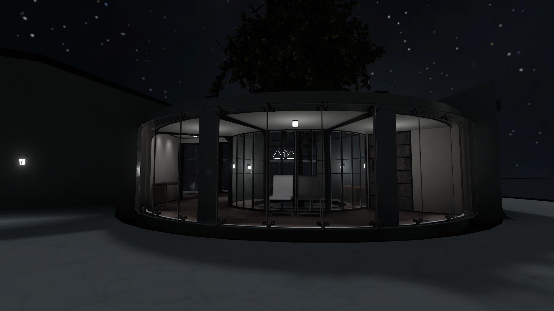 VRChat向け「the Roundhouse」 - Asti interior アステリア - BOOTH