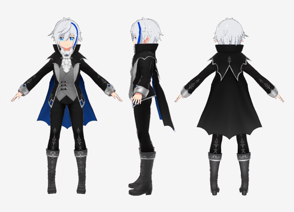 オリジナルVRMモデル 01「アルフォート」 - rinrinillust - BOOTH