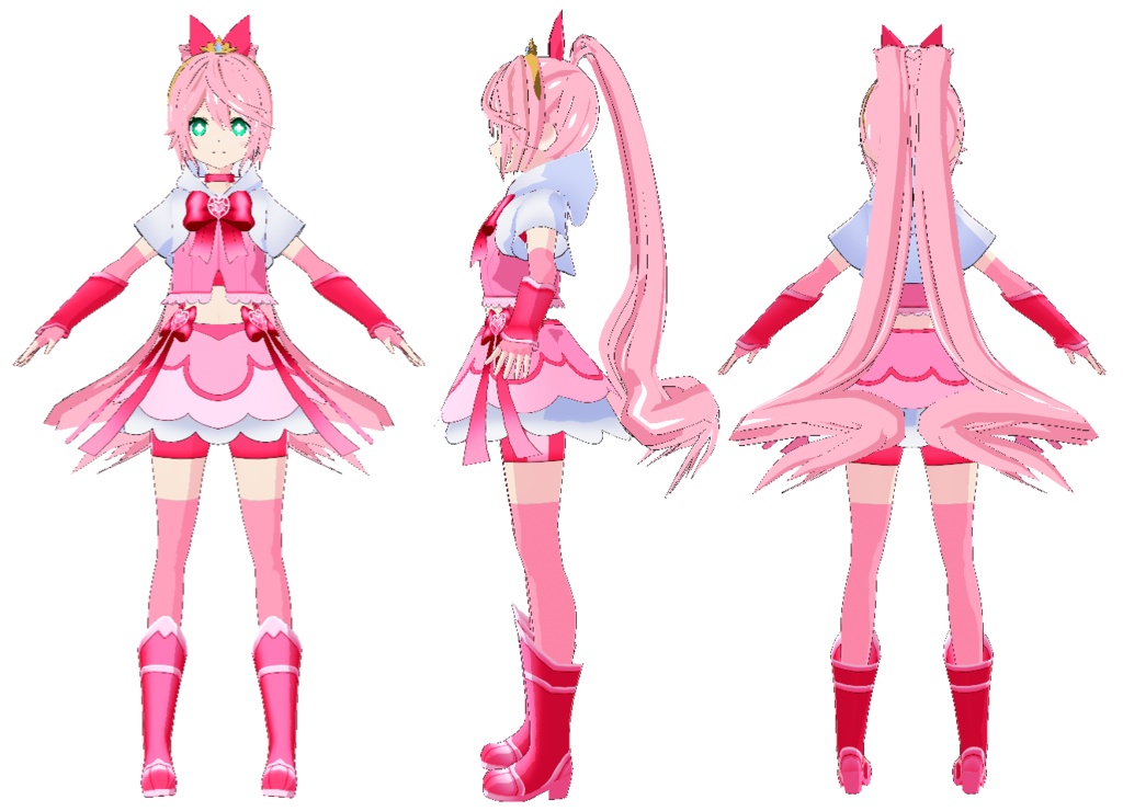 オリジナルVRMモデル 「チャーミィ」 - rinrinillust - BOOTH