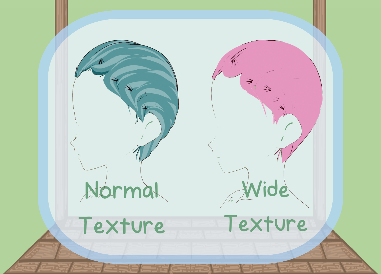 FREE Bess' Base Head 'Hairstyle' - BesstheBtuber - BOOTH