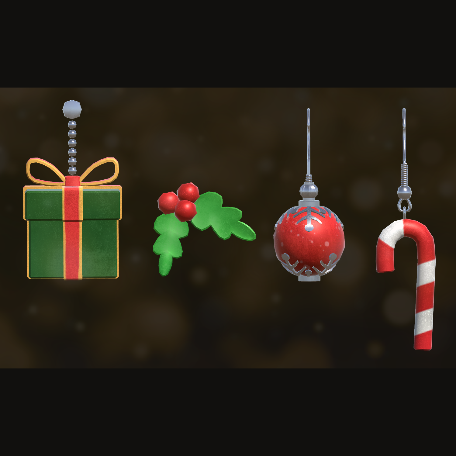 Christmas Earring set Sale/クリスマスイヤリングセットセール - miru00w - BOOTH