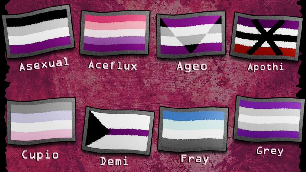 [BLENDER/VRCHAT] Ace-Umbrella Pride Pins - stellarbat - BOOTH