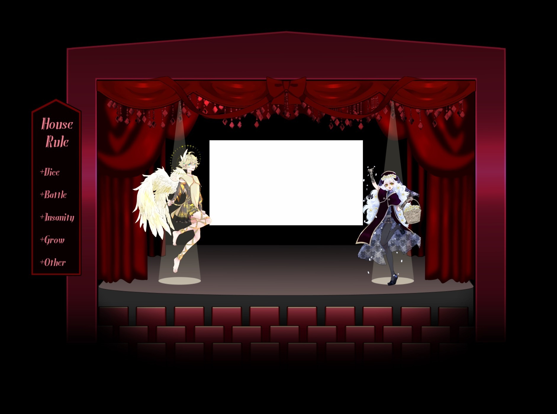 【投げるだけzip】動く舞台の部屋【apng】 - 黒猫の額 - BOOTH