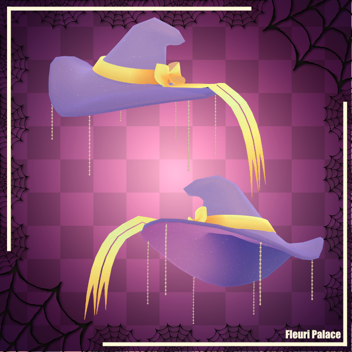 Magical Witch Hat - FleuriPalace - BOOTH