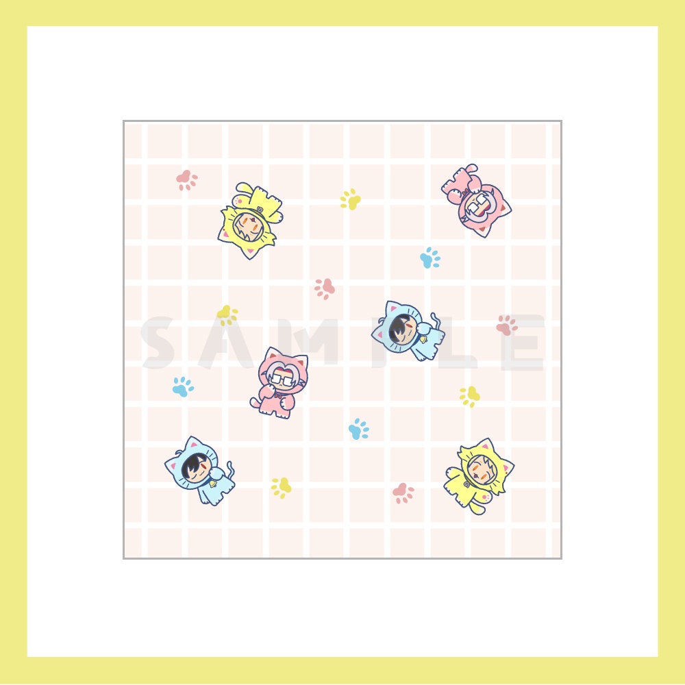 ときメモGS4 なかよしねこねこハンカチ - Canvas -BOOTH SHOP- - BOOTH