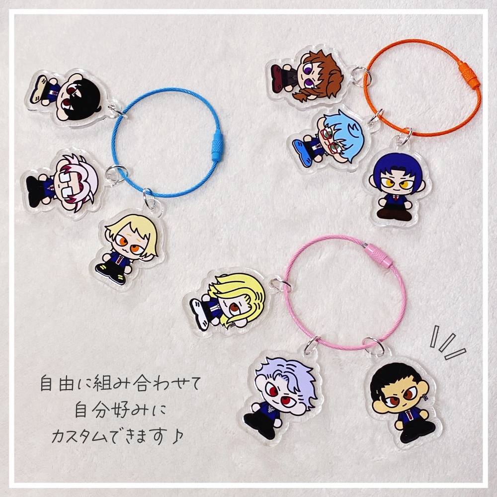 ときメモGS3＆GS4 アクリルワイヤーキーリング - Canvas -BOOTH SHOP- - BOOTH