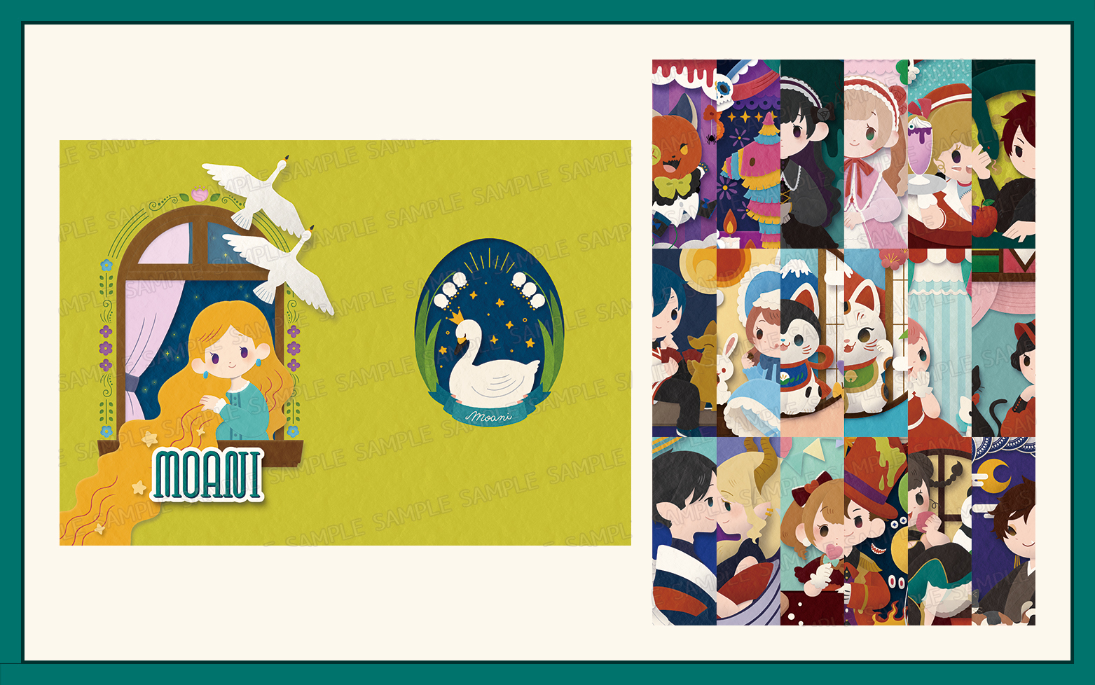 イラスト本 MOANI - slumber-sheep - BOOTH