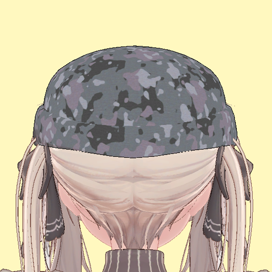 [VRchat] 軍用ビーニー帽 (military beanie hat) - TerraToine - BOOTH