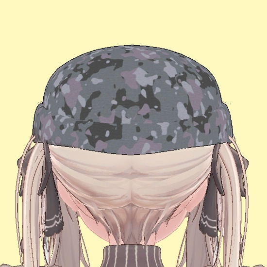 [VRchat] 軍用ビーニー帽 (military beanie hat) - TerraToine - BOOTH