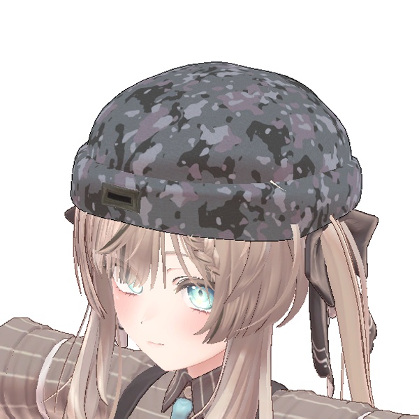 [VRchat] 軍用ビーニー帽 (military beanie hat) - TerraToine - BOOTH